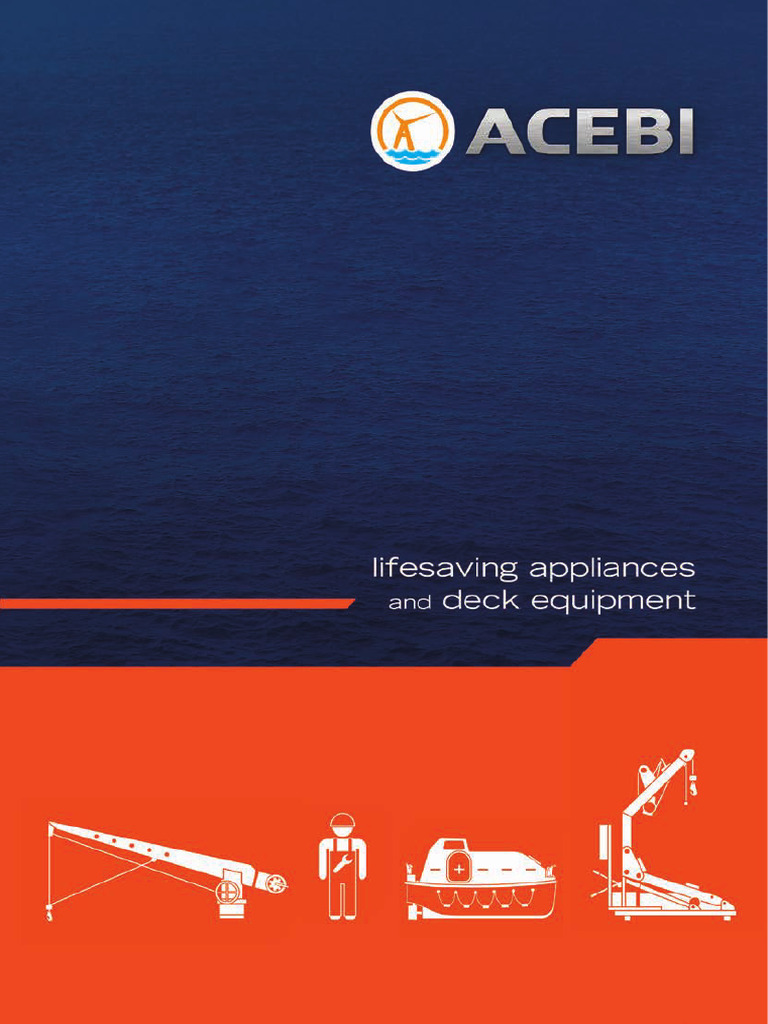 Acebi Davits | PDF | Crane (Machine) | Watercraft