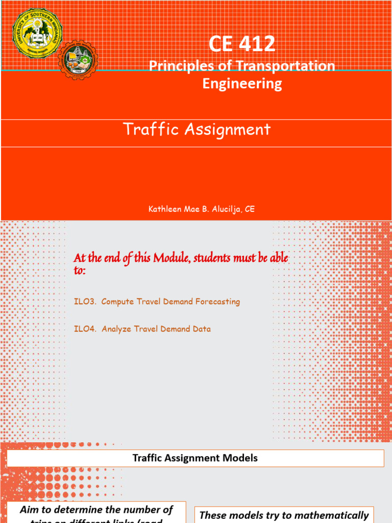 Traffic Assignment | PDF | Applied Mathematics