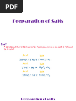 Form2 Chemistry Salts Notes | PDF