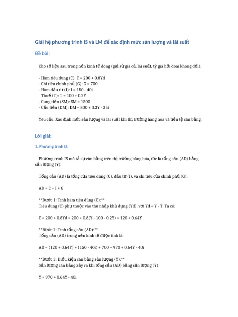 Is LM Bai10 Analysis | PDF