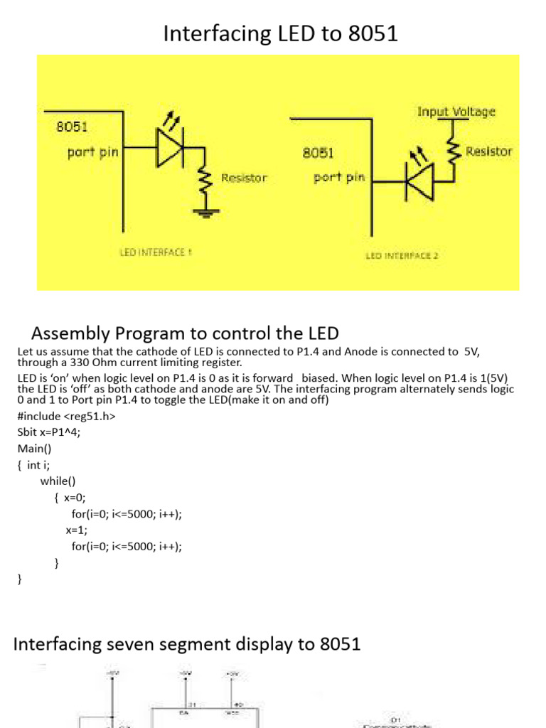 Chapter-4 8051 Interfacing Applications | PDF | Electric Motor ...