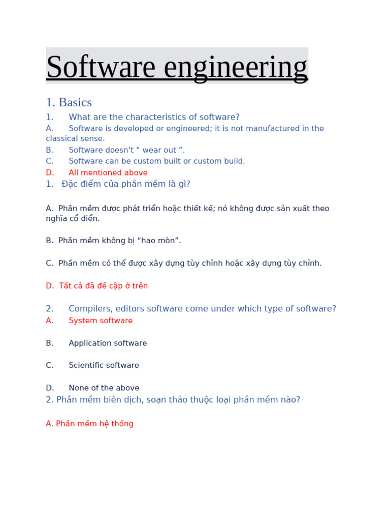 Software Engineering | PDF