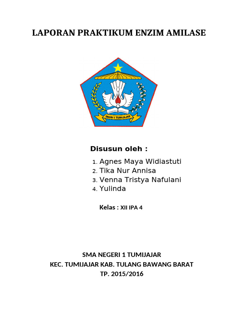 Laporan Praktikum Enzim Amilase | PDF