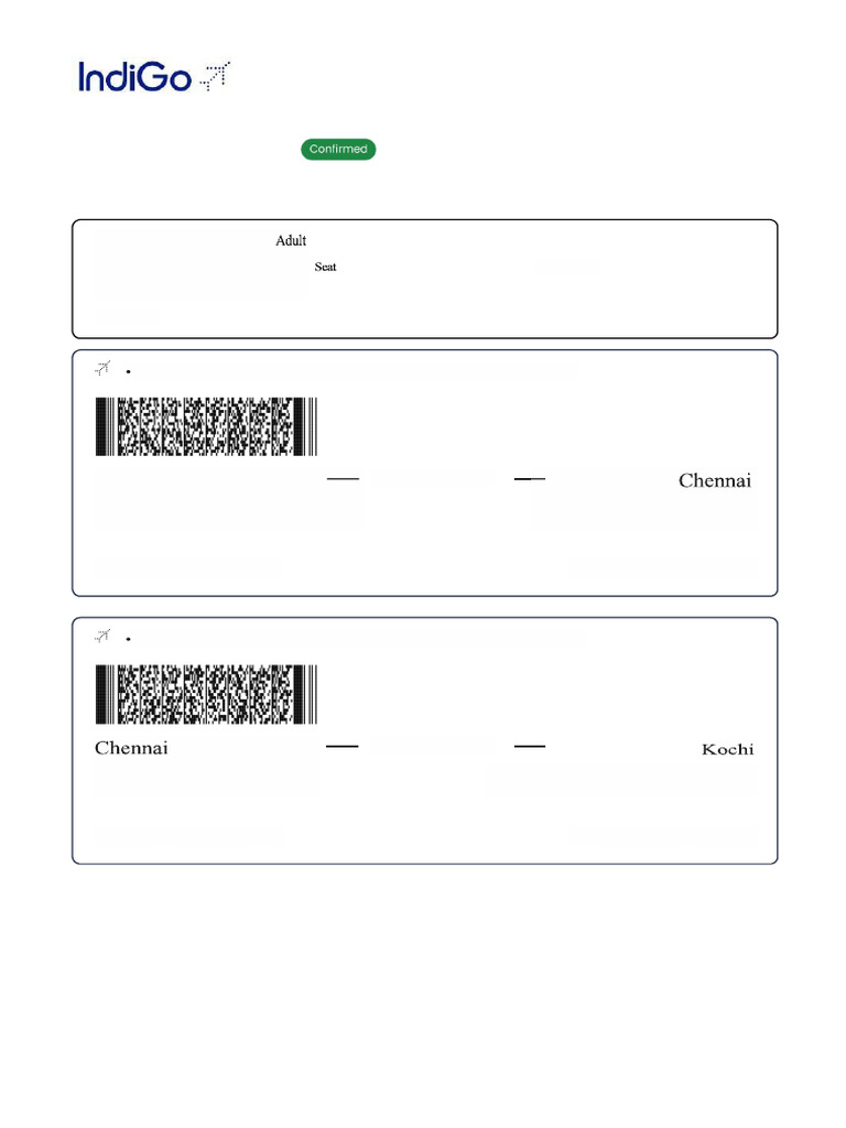 29nov Friday Cok Maa Return Tickets | PDF | Aviation | Public Transport