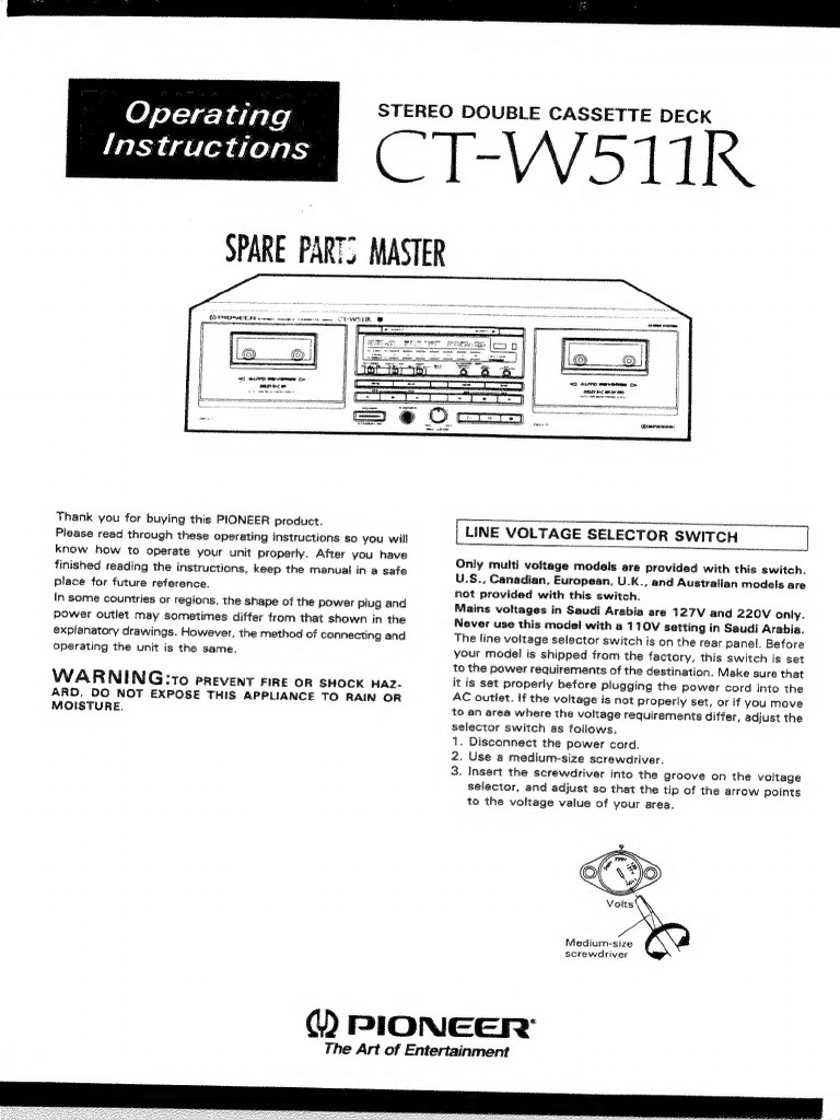 CTW 511 R | PDF | Electromagnetic Interference | Radio