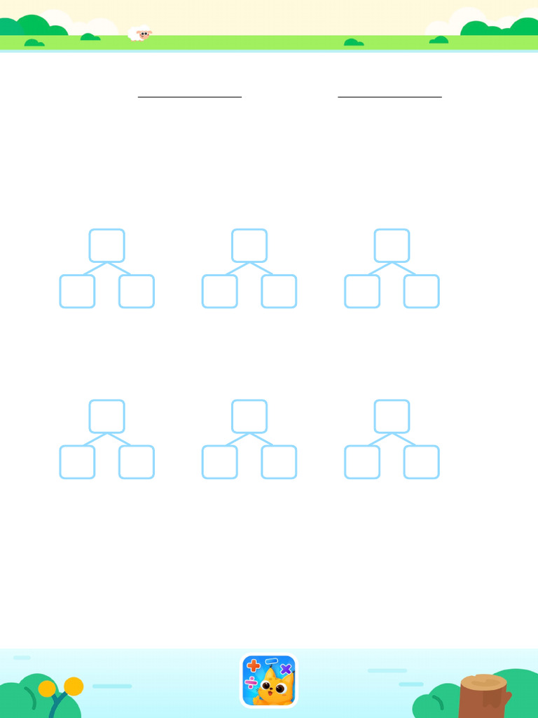 Kindergarten and Grade 1 Math Worksheet: 1. Split Strategy: Make 10 | PDF