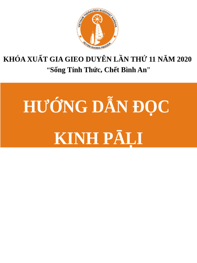 Kinh Pali - Chieu Man Chieu | PDF