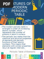 Grade 12 Chemistry: Periodic Table | PDF