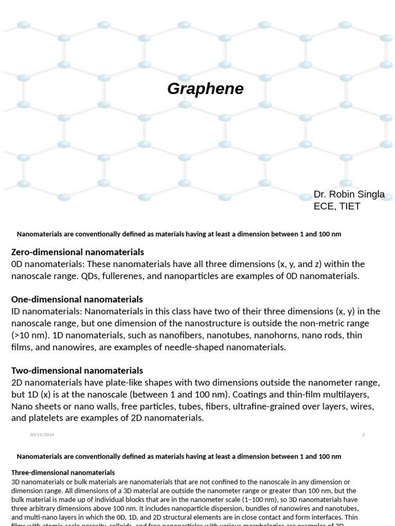 Graphene | PDF | Graphene | Nanomaterials