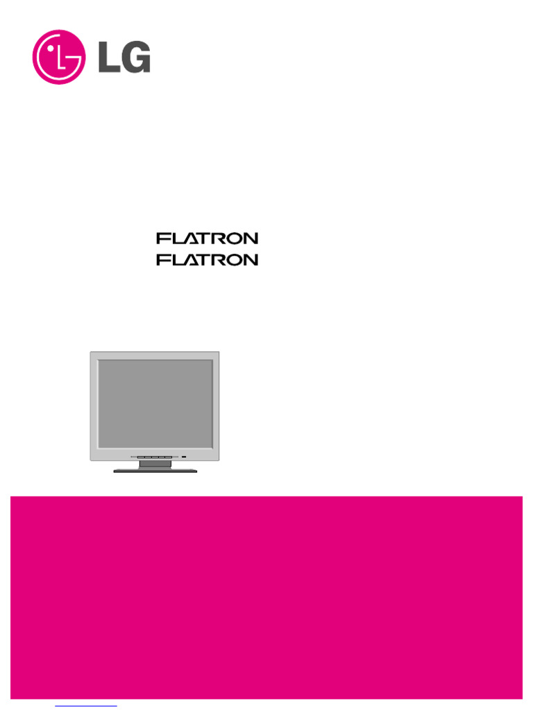 LG Flatron L1515S Manual de Servei (Curt) | PDF