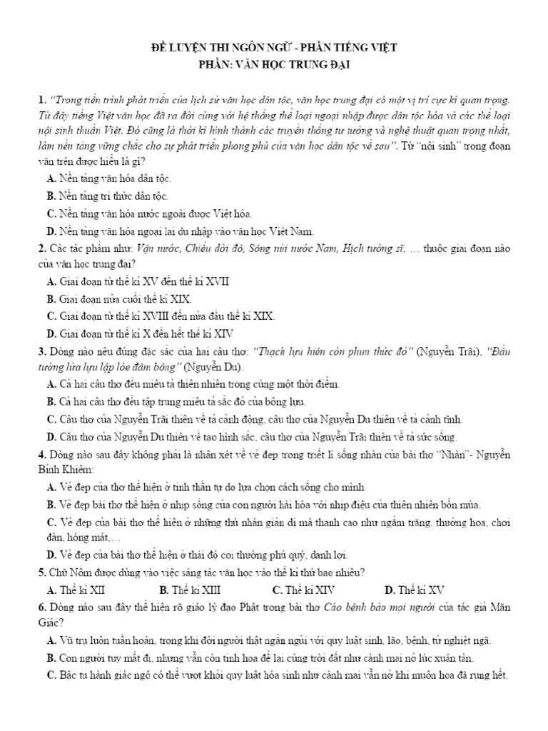 Luyen Ngon Ngu Tieng Viet Phan Van Hoc Trung Dai de 1doc - 1600 - PDF ...