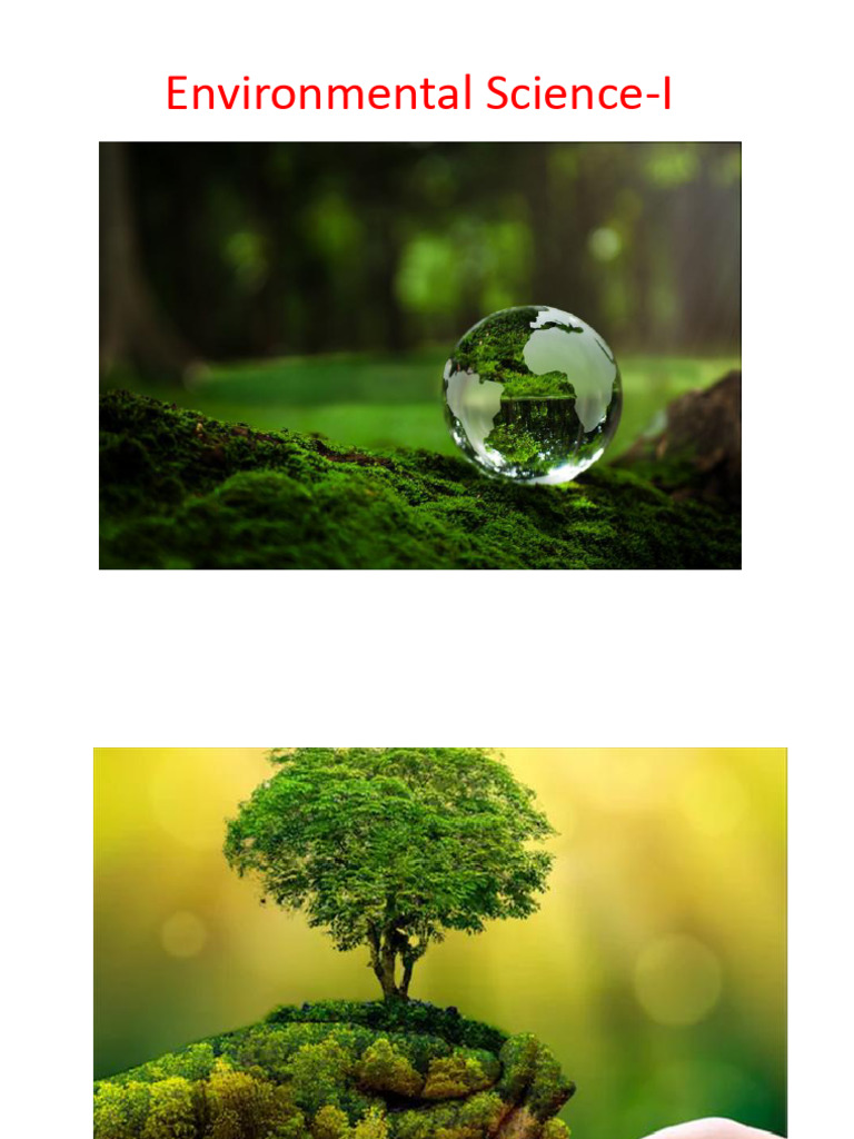 EVS 1 - Unit - 1 - Environment and Its Components 1 | PDF | Atmosphere ...