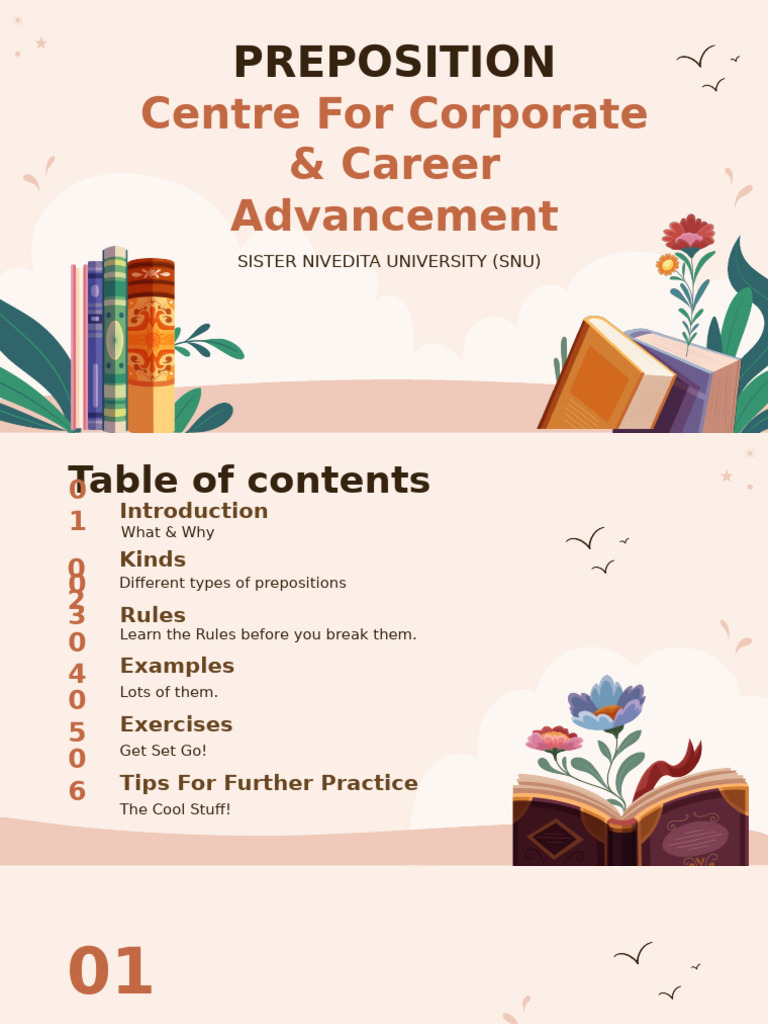 Unit 1 Mod 2 Preposition | PDF | Preposition And Postposition | Noun