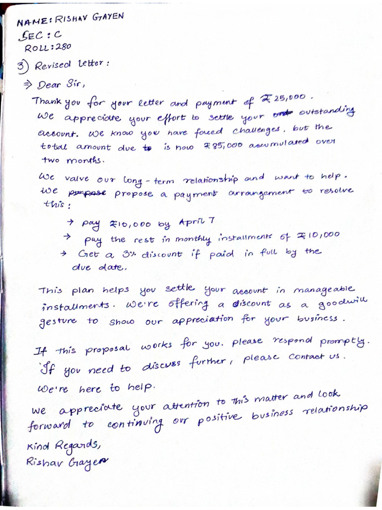 Letter | PDF