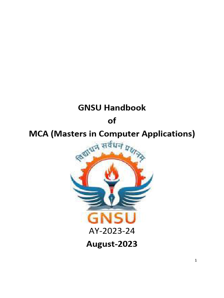 Mca 23 24 1 | PDF | Relational Database | Databases