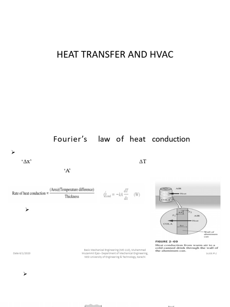 BME Lecture EE 2023 Heat Transfer and HVAC | PDF | Electromagnetic Radiation | Heat Transfer