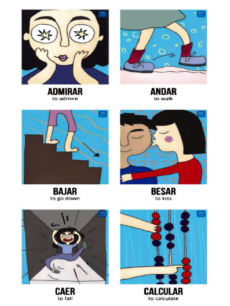 Spanish Verbs and Their Meanings | PDF