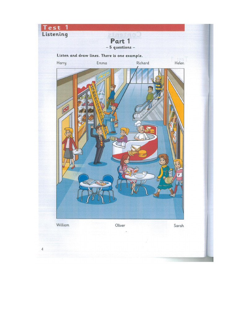 Flyers 3 Test 1 Homework | PDF