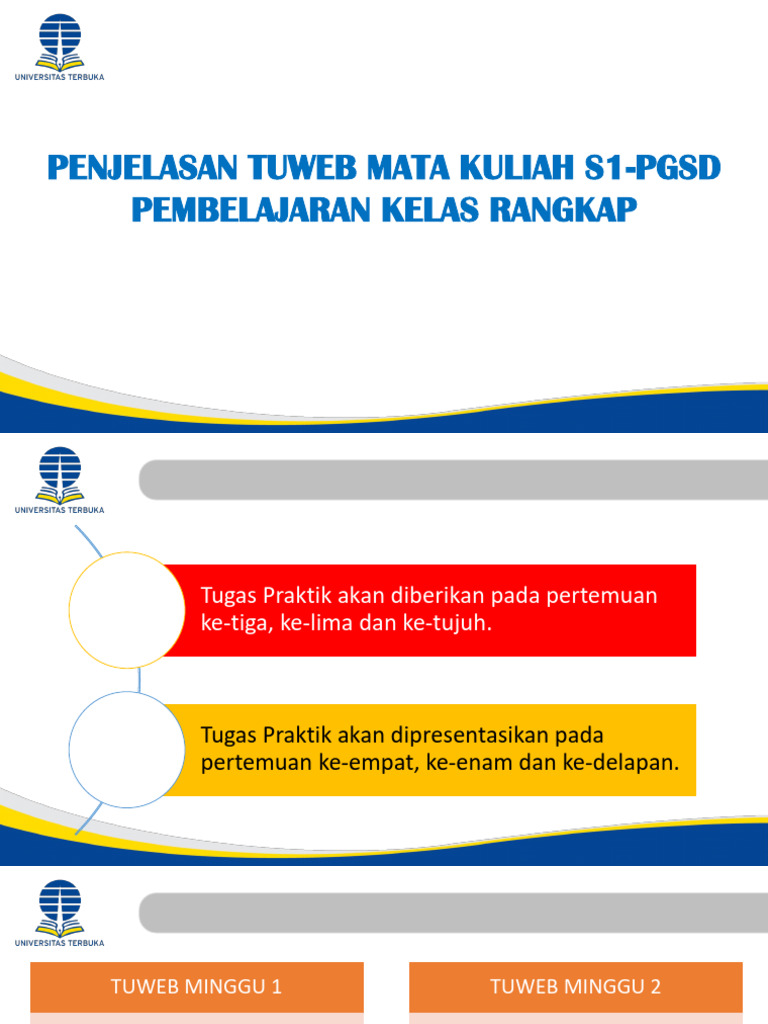 10 Penjelasan Tuweb Pdgk4302 Pembelajaran Kelas Ranggap | PDF