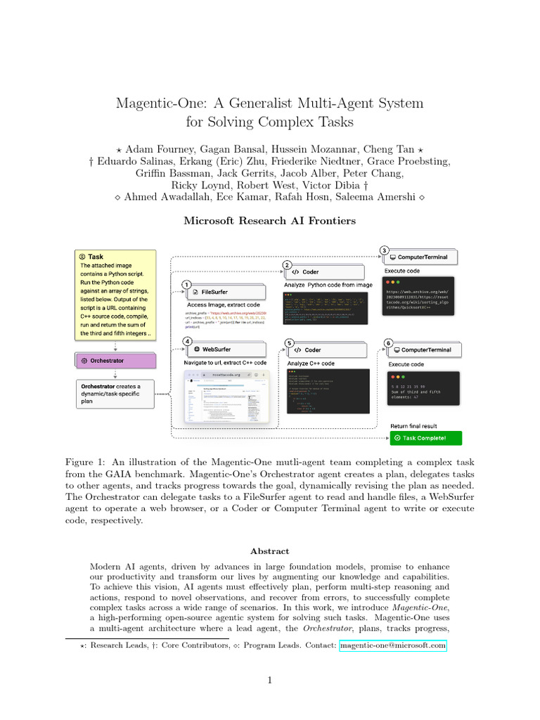 Magentic One | PDF | World Wide Web | Internet & Web