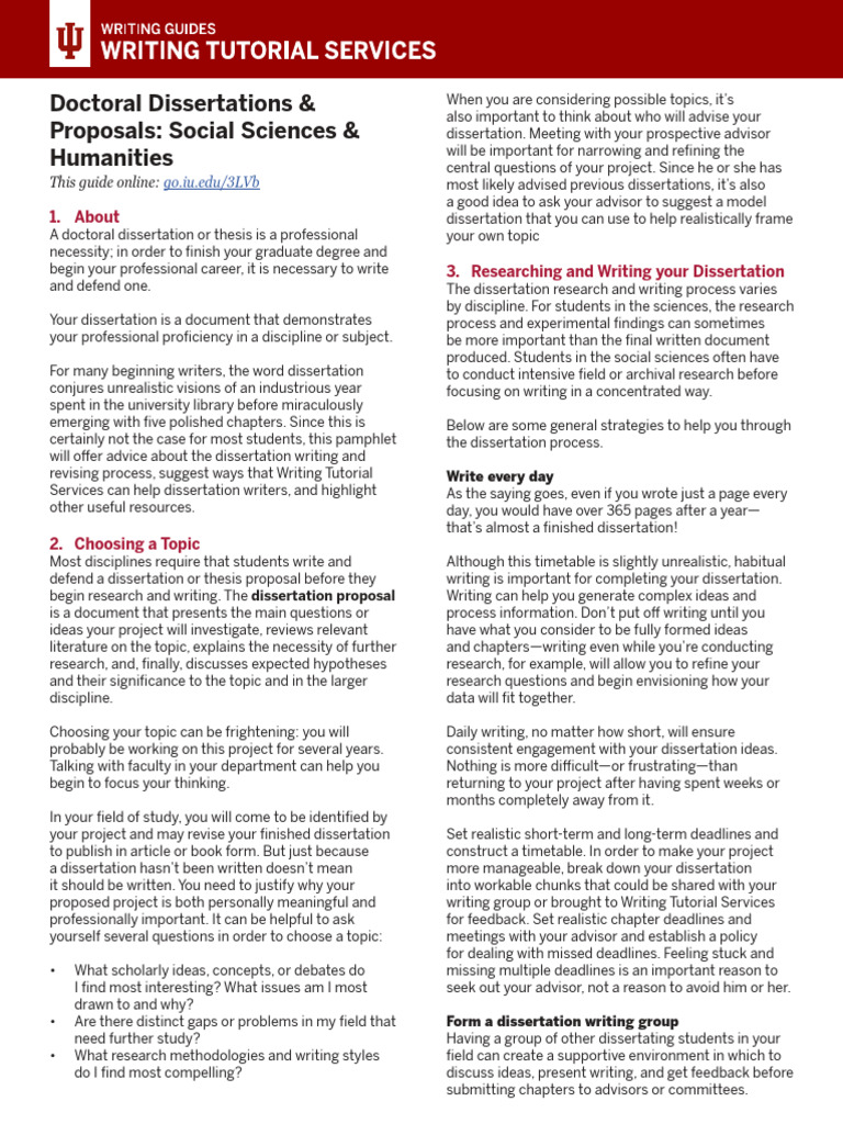 Doctoral Dissertations | PDF | Thesis | Cognition