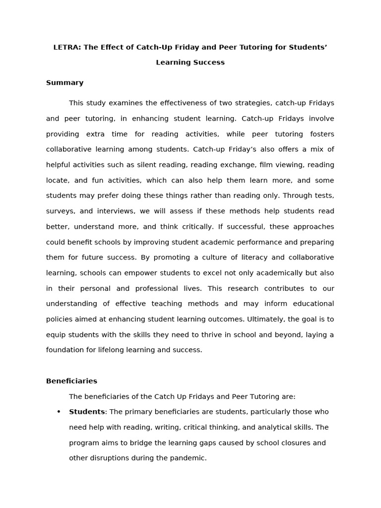 LETRA | PDF | Reading Comprehension | Teachers