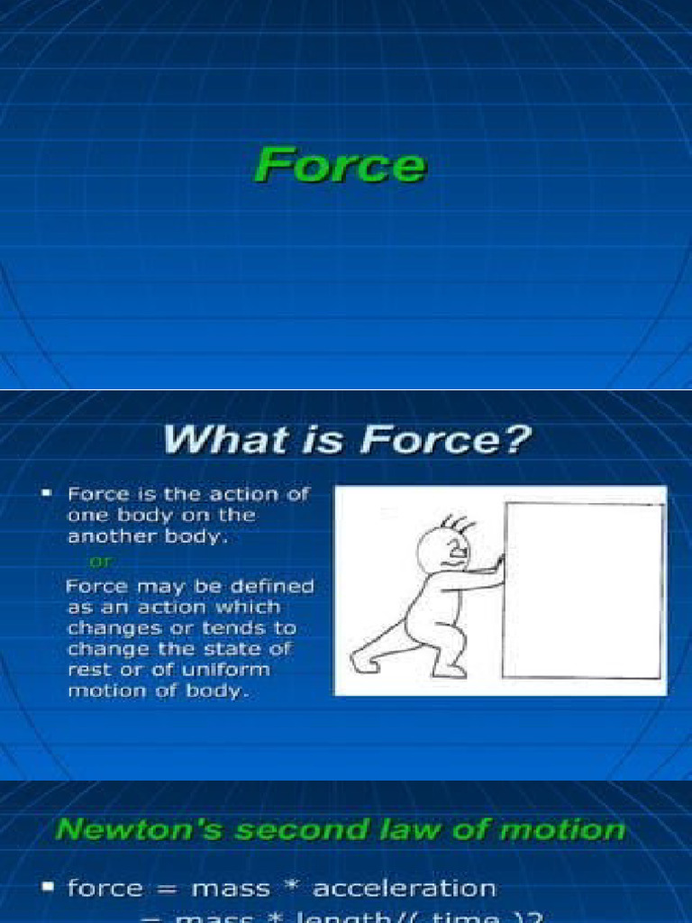 Types of Forces | PDF