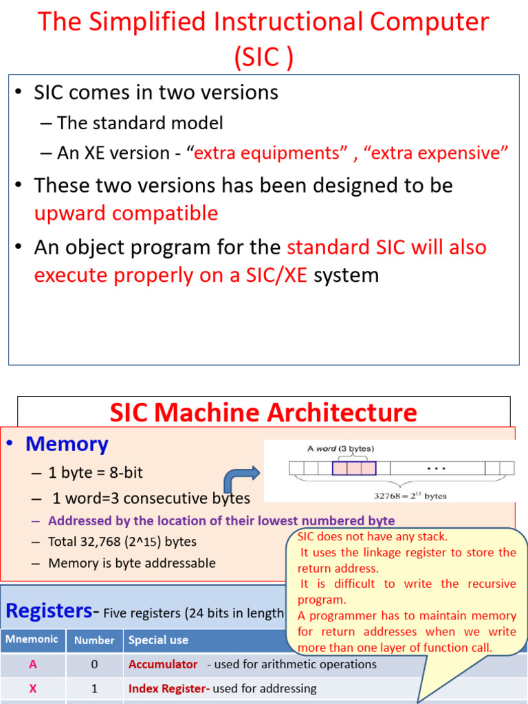 Simplified Instructional Computer | PDF | Central Processing Unit ...