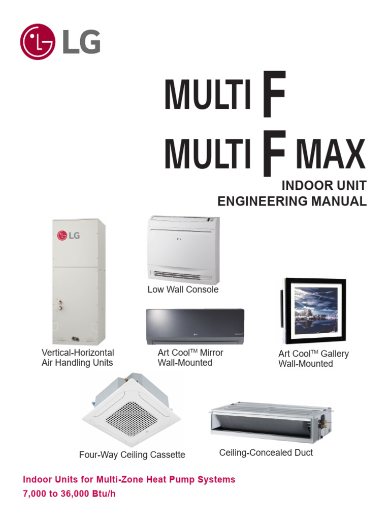 Em Multif Idu | PDF | Air Conditioning | Duct (Flow)