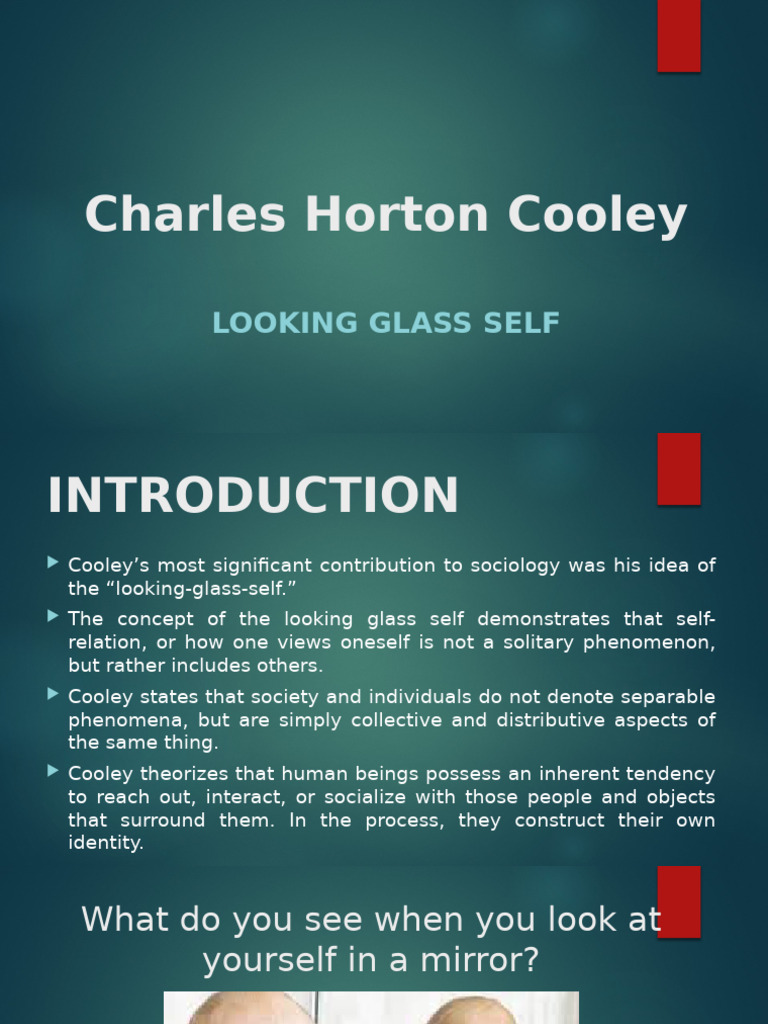 Cooley's Looking-Glass Self Explained | PDF | Mental Processes ...