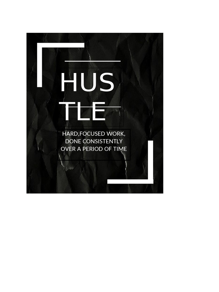 HUSTLE | PDF
