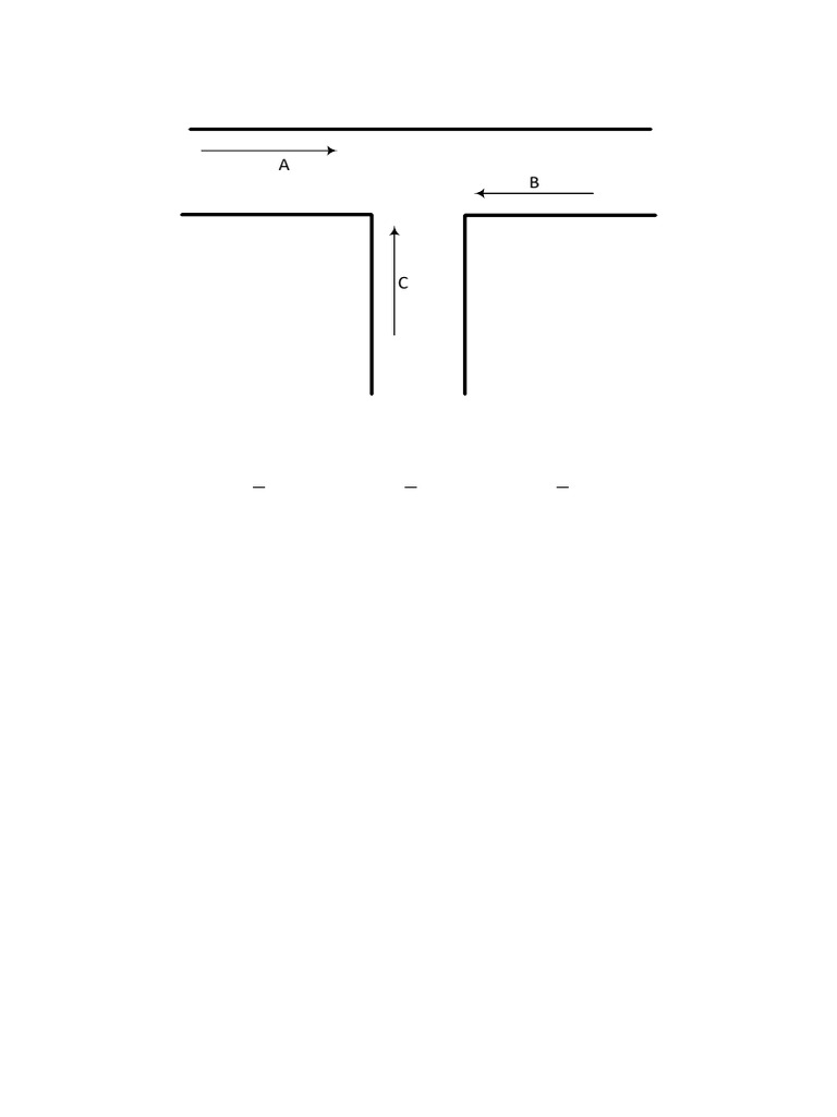 T-Junction Traffic Light Control Sequence | PDF