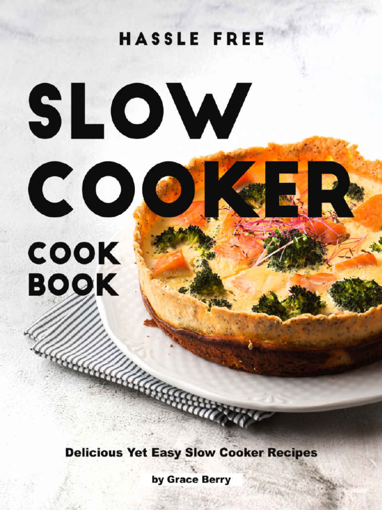 Easy Slow Cooker Recipes Cookbook | PDF | Cakes | Teaspoon