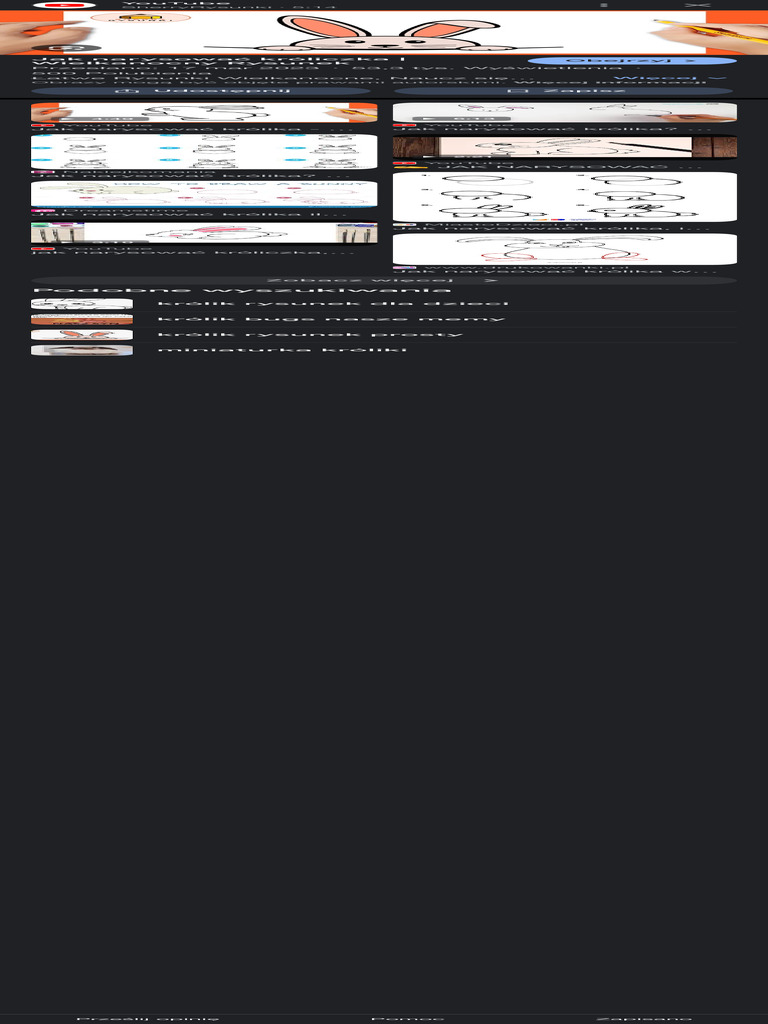 Krolik Rysunke - Szukaj W Google | PDF