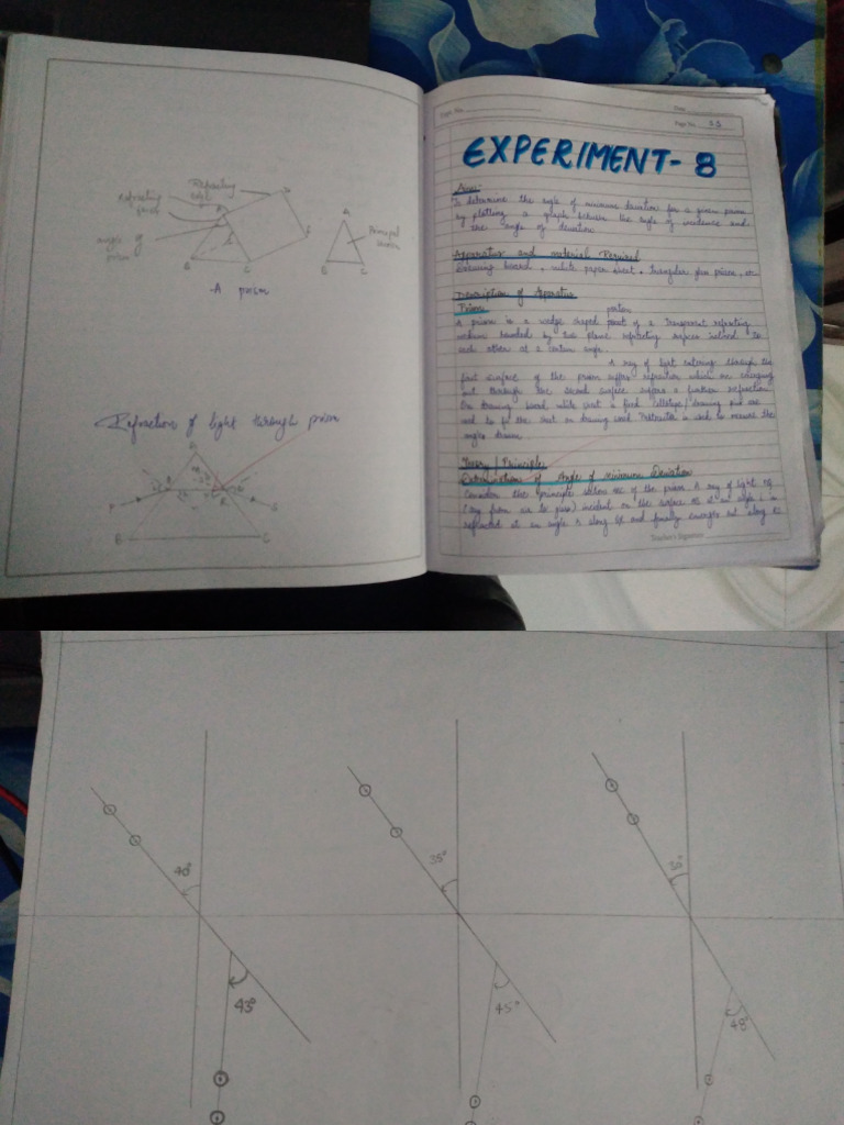 Experiment 8,9,10 | PDF | Electrodynamics | Optics