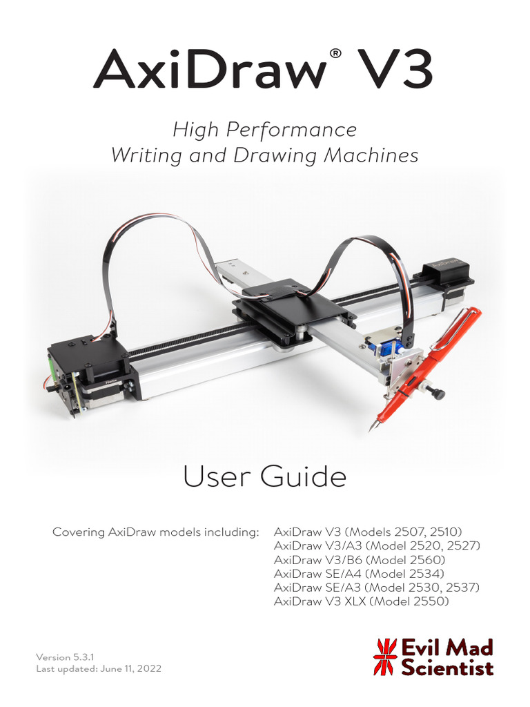 AxiDraw Guide v531 | PDF | Screw