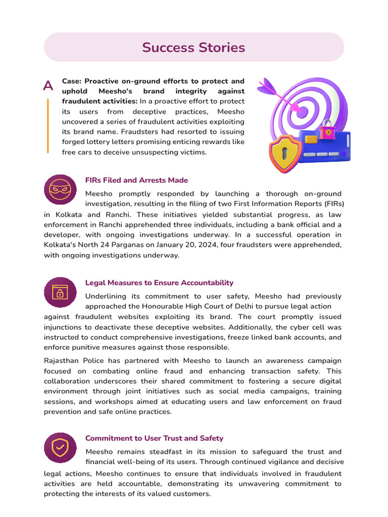 16 - PDFsam - Trust Assurance Report 2024 - Project Vishwas | PDF