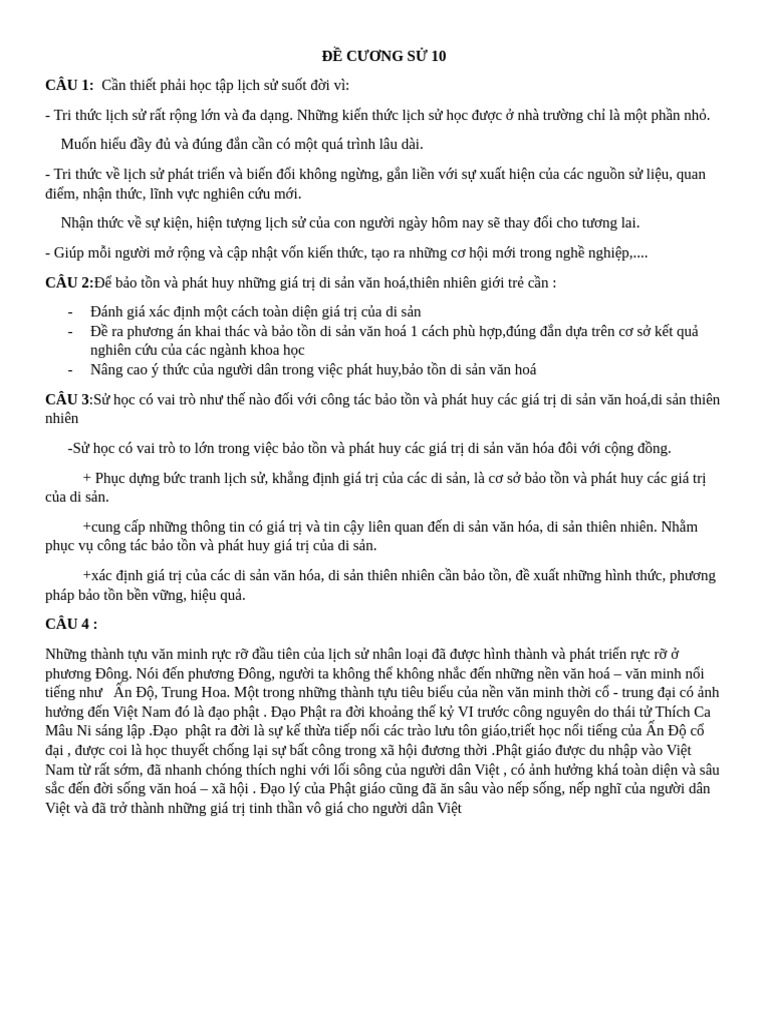 E Cuong Su 10 1 | PDF