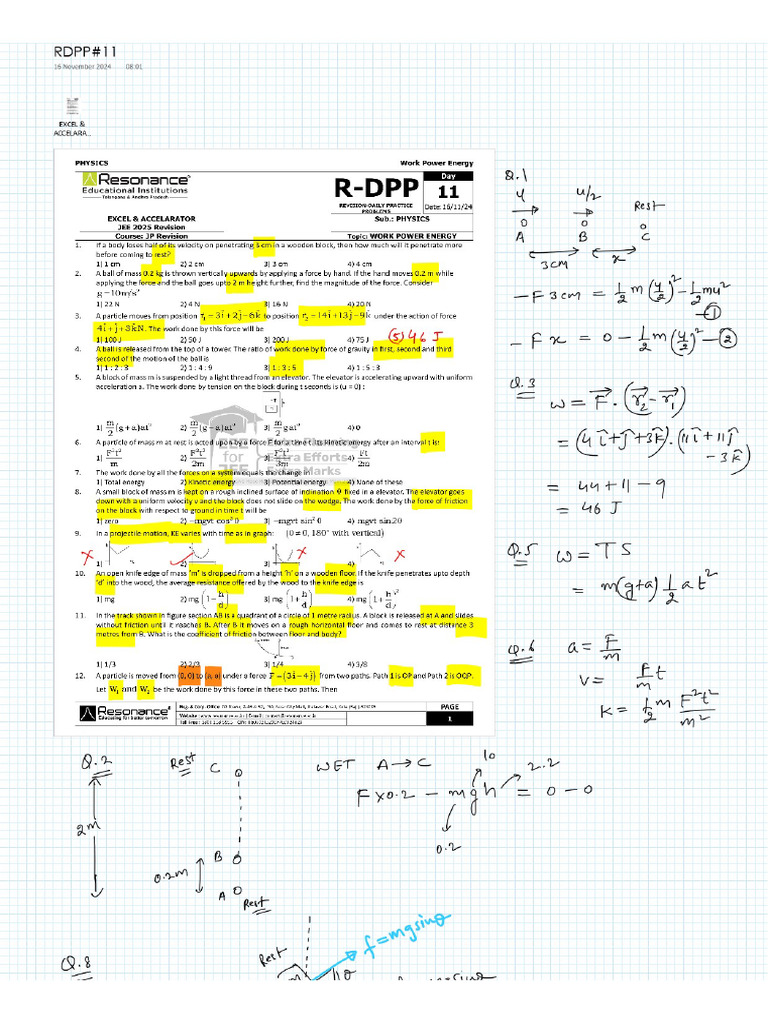 RDPP#11 Discussion - PHY | PDF