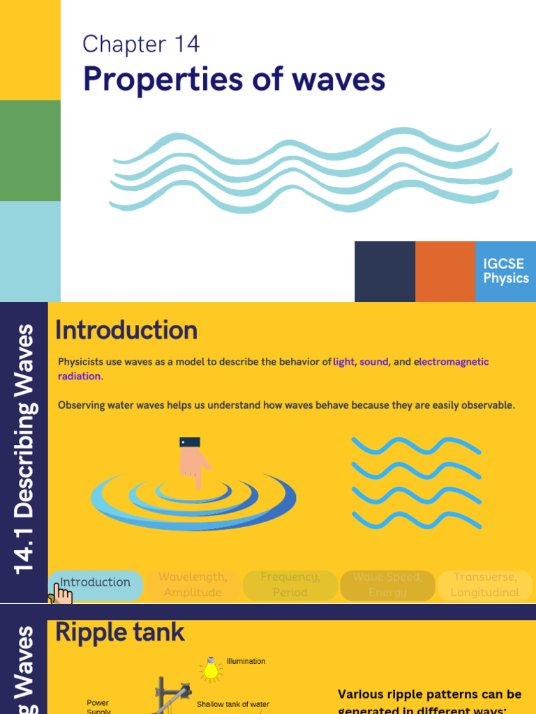 14 Properties of Waves | PDF | Waves | Frequency