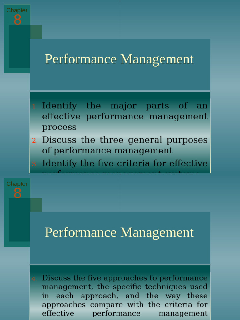 Effective Performance Management Strategies | PDF | Motivation ...