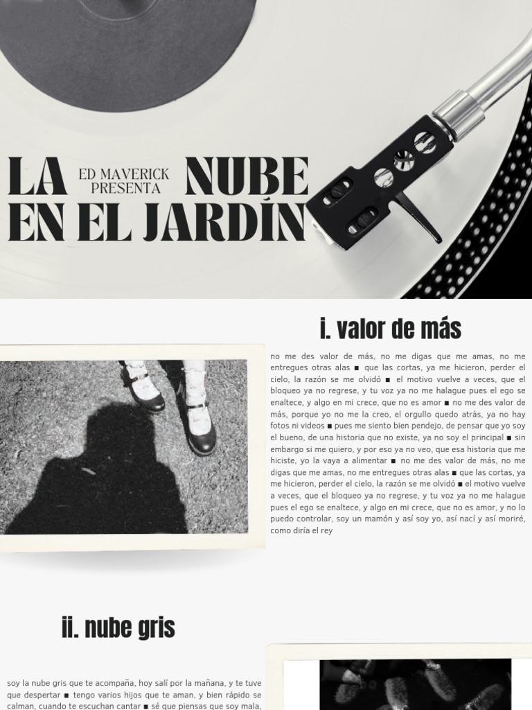 La Nube en El Jardín | PDF | Amor