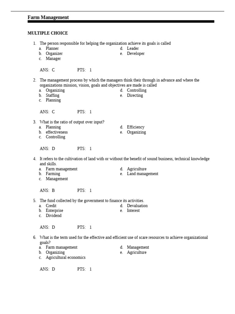 Farm Management | PDF | Taxes | Dividend