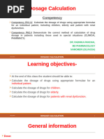 Clexane Dosage Calculation by Weight | PDF