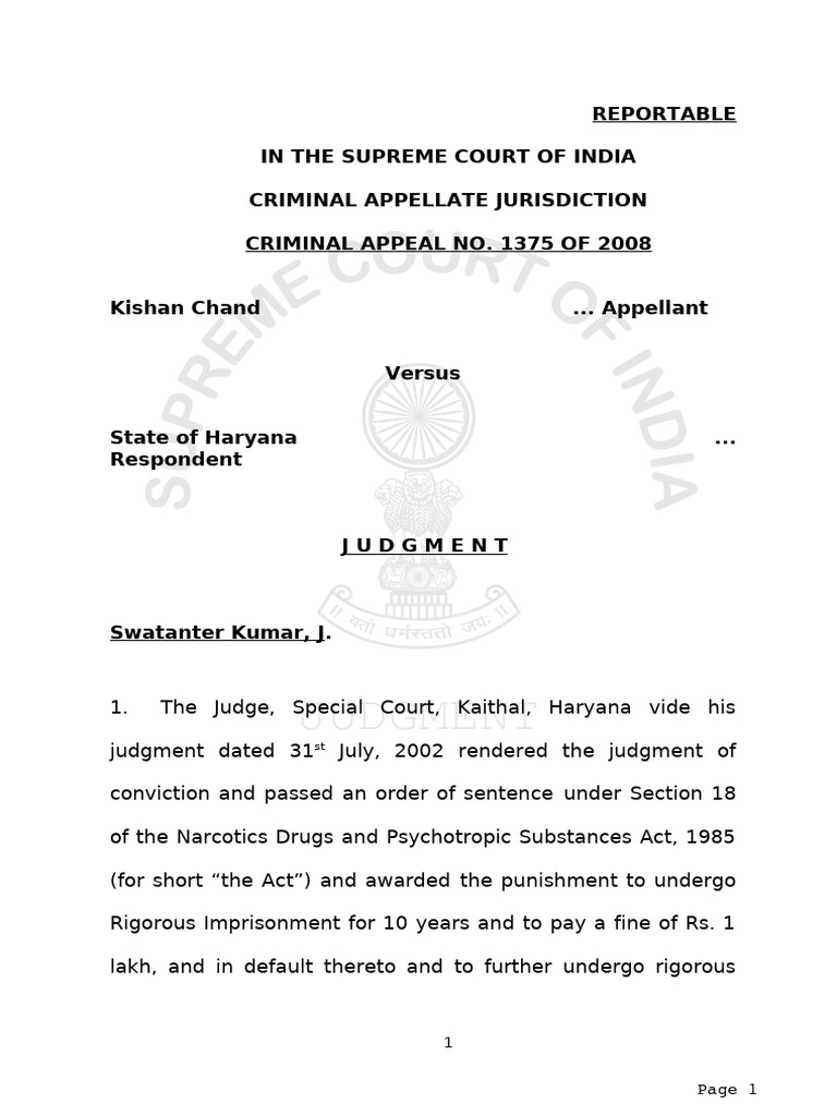 Judgement | PDF | Judgment (Law) | Prosecutor