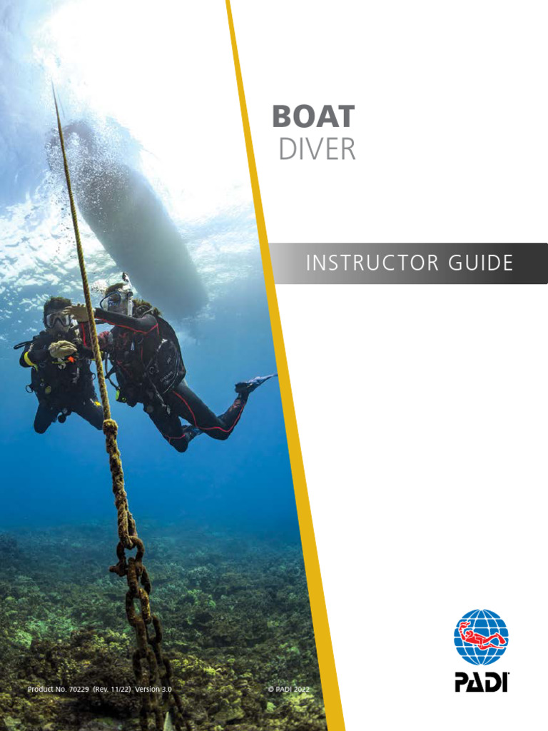 Boat Diver | PDF | Scuba Diving | Underwater Diving