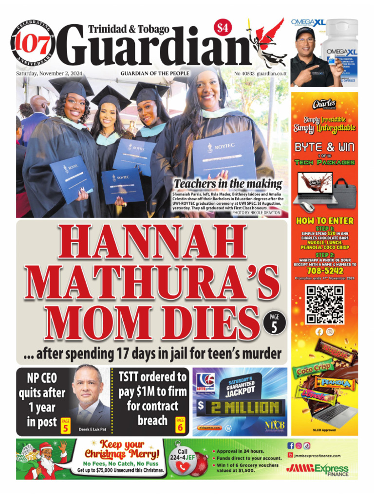 Saturday Guardian - November 02, 2024 | PDF | Foreign Exchange Market