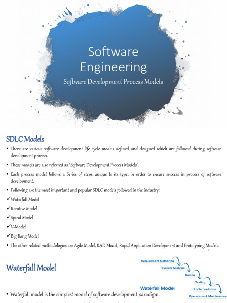 Key Software Development Models | PDF | Software Development Process | Agile Software Development
