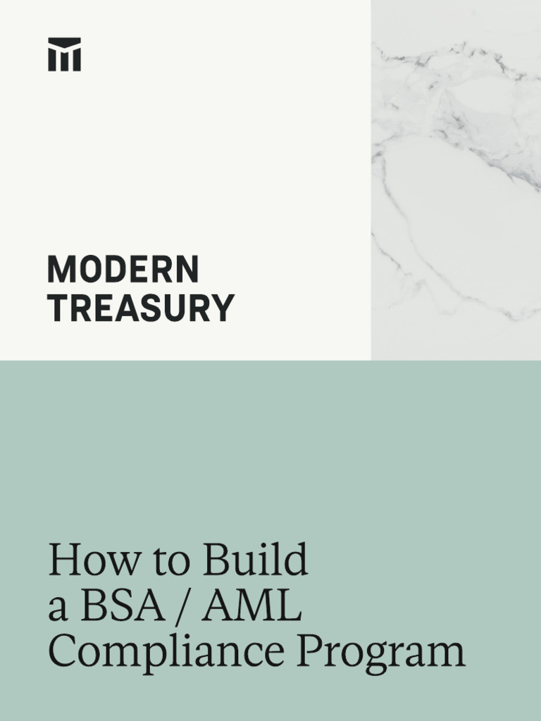 Building a BSA/AML Compliance Program | PDF | Regulatory Compliance ...