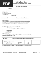 Fluorocell WDF Safety Data Sheet | PDF | Workplace | Physical Sciences